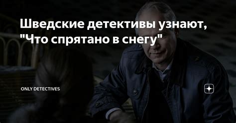 Шведские детективы узнают, "Что спрятано в снегу" | Only detectives | Дзен