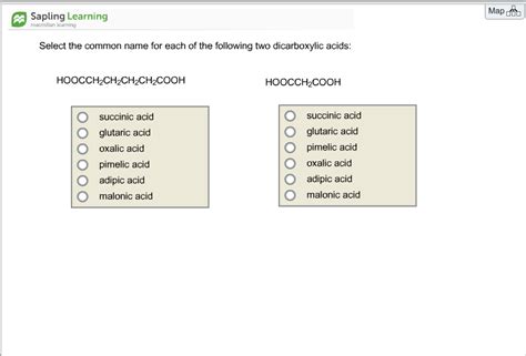 Solved Map Sapling Learning Macmillan Learning Select The Chegg