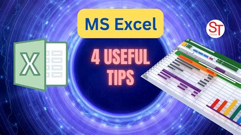 4 Excel Tips And Tricks To Save You Time And Effort A Step By Step Guide YouTube
