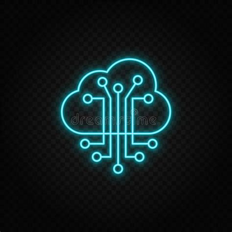 Cloud Smart Information Network Paper Style Icon Paper Style