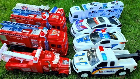 031 Mencari Menemukan Mobil Mobilan Mobil Polisi Bus Telolet Bus Tayo
