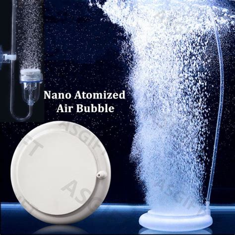Aquarium Nano Air Bubble Atomized Dish Fish Tank Oxygen Diffuser
