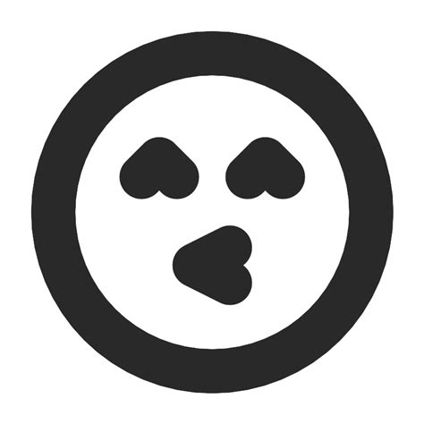 Kissing Face With Smiling Eyes Vector Svg Icon Svg Repo