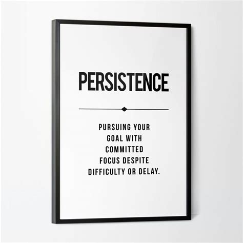 Persistence Definition Printable Artwork Divine Digital Prints