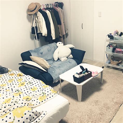 Ikea100均一人暮らしダイソー部屋全体のインテリア実例 2020 05 11 180933 ｜ Roomclip（ルームクリップ）