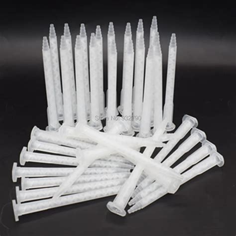 30pcs Dual Cartridge Epoxy Static Mixer Mixing Nozzle Ab Resin Static