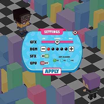 Game Ui Menu Application Mobile App Simulation Stage Color Vector Simulation Stage Color PNG