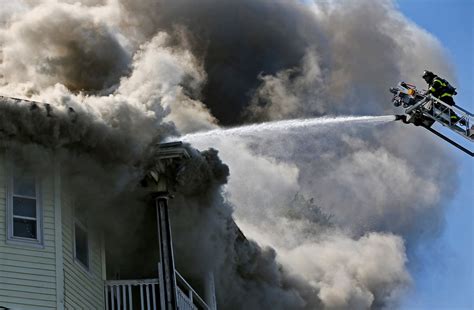 Massive Fire In Revere Rips Through Multiple Homes Boston Herald