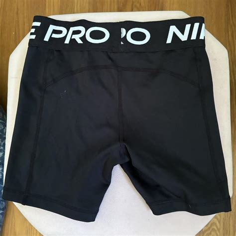 Black Nike Pro Shorts Barely Worn Fits Small Depop