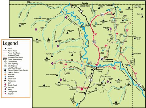 The Ruby Ridge Trial Maps