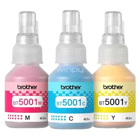 Pack De Tintas Originales Brother Bt Bt Cmy Winpy Cl