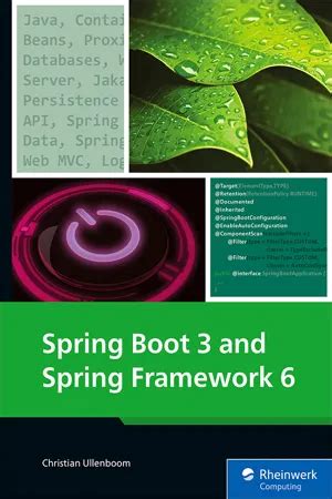 Pdf Spring Boot And Spring Framework By Christian Ullenboom Ebook