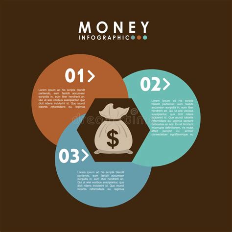 Money Infographics Stock Vector Illustration Of Diagram 50135819