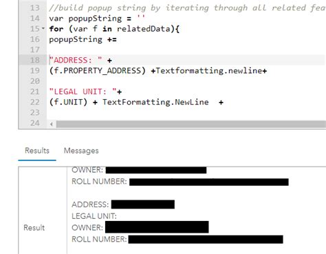 solved bold text in popup in mapviewer esri community
