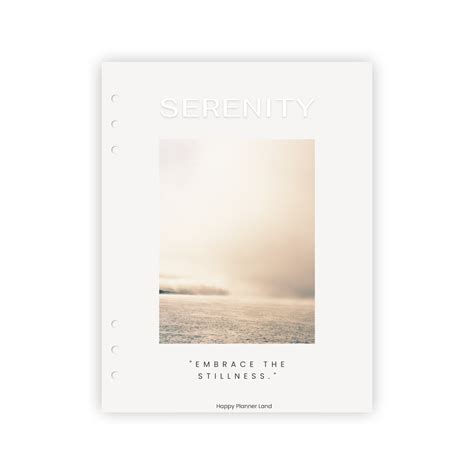 dashboard serenity happy planner land