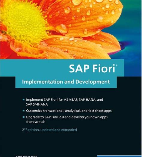 英文版 Sap Press Sap Fiori Implementation And Development（2nd Edition）共605页 2017年5月编著 即sap Fiori实施和