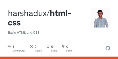 Github Harshadux Html Css Basic Html And Css