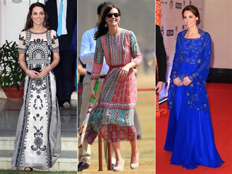 Em viagem a Índia Kate Middleton faz bonito adotando estilo local