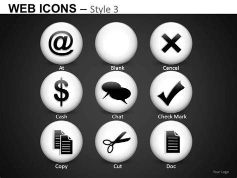 Web Icons Style 3 Powerpoint Presentation Slides Db Powerpoint Templates Backgrounds