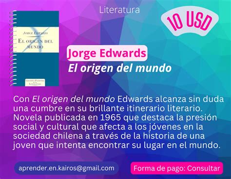 Libro El Origen Del Mundo Kairós Aprendizaje