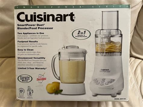 Cuisinart Blender And Food Processor Combo Blender