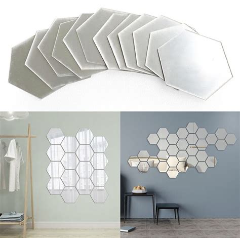 Autocollant Miroir Hexagonal Twacha Store