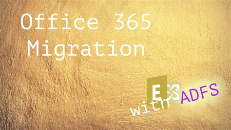 Office 365 Full Hybrid Migration With Adfs Step By Step Guide Opentechtips