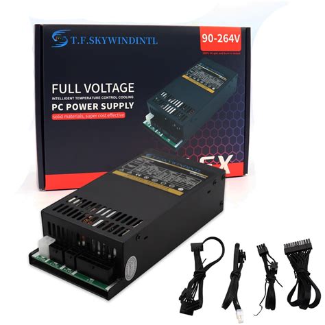 1u Computer Power Supply Small Psu Flex Atx 600w For Itx Pc Full
