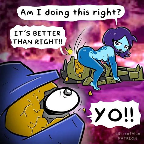 Rule 34 Asliceofalan Cortana Cosplay Facesitting Halo Game Halo