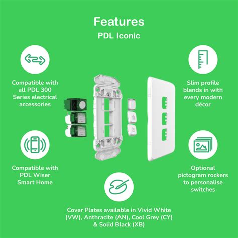Pdl394 Vw Pdl Iconic Switched Socket 10amp Vivid White