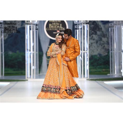 Minal Khan And Ahsan Mohsin Ikram Walked The Ramp For Haris Shakeel Reviewit Pk