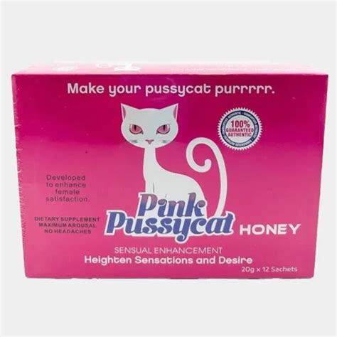 Miel Pink Pussycat Para Mujeres Caja Con 12 Sobres De 20 Gramos