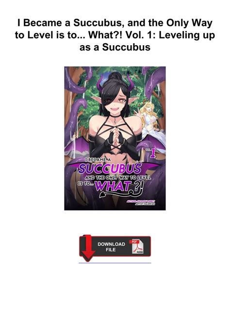 Download⚡️ I Became A Succubus And The Only Way To Level Is To What