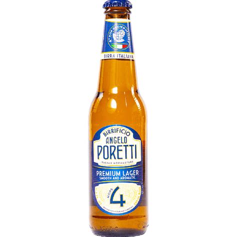 4 Luppoli Originale Birrificio Angelo Poretti Buy Craft Beer Online Half Time Beverage