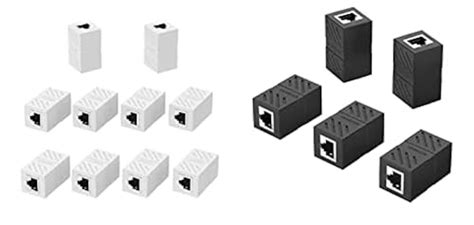 Ugreen Rj45 Coupler Ethernet Extender Connector 10 Pack And Rj45 Coupler Ethernet Extender
