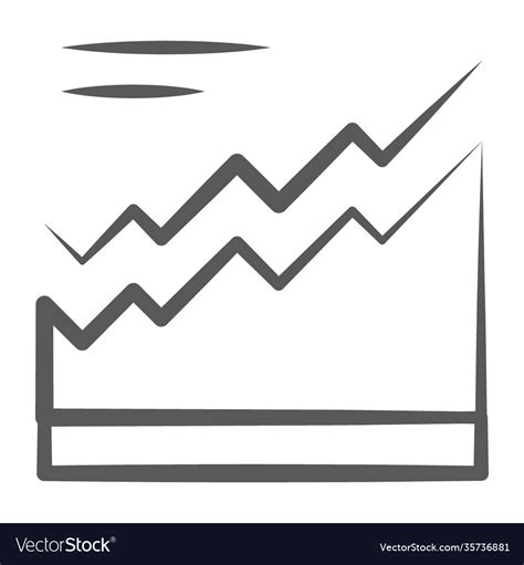 Area Graph Royalty Free Vector Image VectorStock