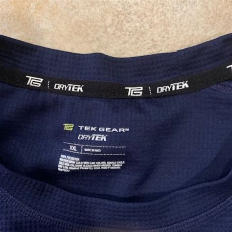 Tek Gear Shirts Tek Gear Mens Thermal Navy Size Xxl Poshmark