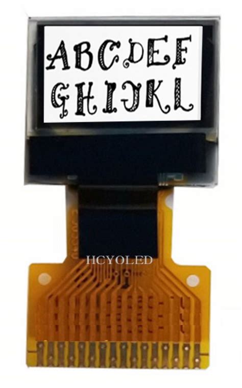 Versatile 0 42 Oled Display For Various Applications In Handheld And Instrumentation