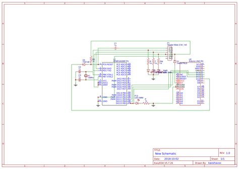 Atmega P Pu Programer EasyEDA Open Source Hardware Lab