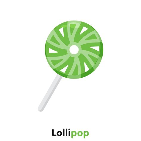 Cute Lollipop Vector Illustration 12782608 Vector Art At Vecteezy