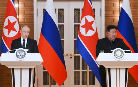 Vladimir Putin Y Kim Jong Un Firman Un Acuerdo De Defensa Mutua