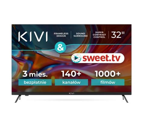 Telewizor KIVI 32H750NB 32" LED HD Ready Android TV DVB-T2 - Opinie ...