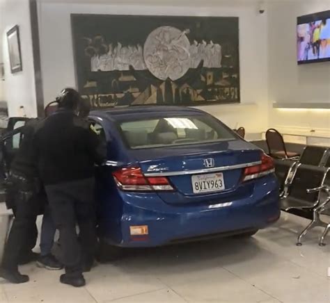 Man Crashes Car Into Chinese Consulate In San Francisco The China Project