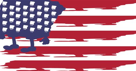 Us Flag But Its Spongebobs Rvexillologycirclejerk