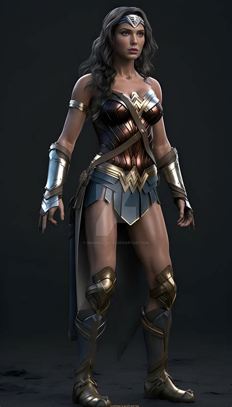Wonder Woman Unreal Engine 2 By Imagineaiart99 On Deviantart