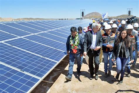 Inauguran Primera Fase De Planta Fotovoltaica En Oruro Jornada