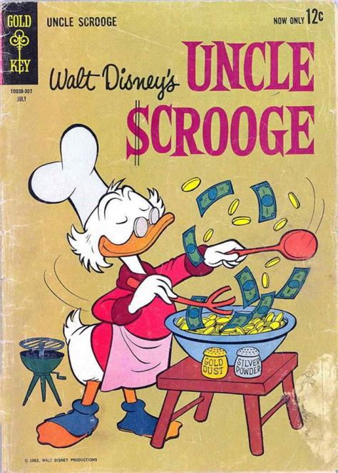 Uncle Scrooge Walt Disney VG Gold Key Low Grade Comic We Combine Shi Comic Books