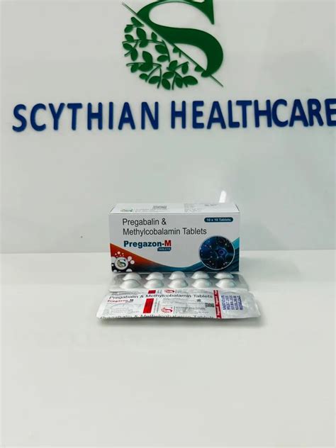 Tablet Pregabalin And Methylcobalamin Pregazone M Tab At Rs 2600 Box In