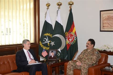 Army Chief Us Envoy Discuss Afghan Peace Process