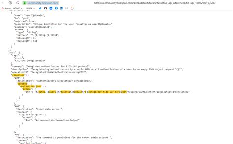 Fix Broken Deregister Authenticators For Fido Uaf Protocol 200